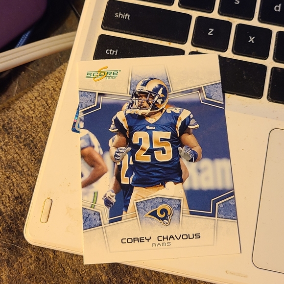 Other | Corey Chavous Football Card | Poshmark